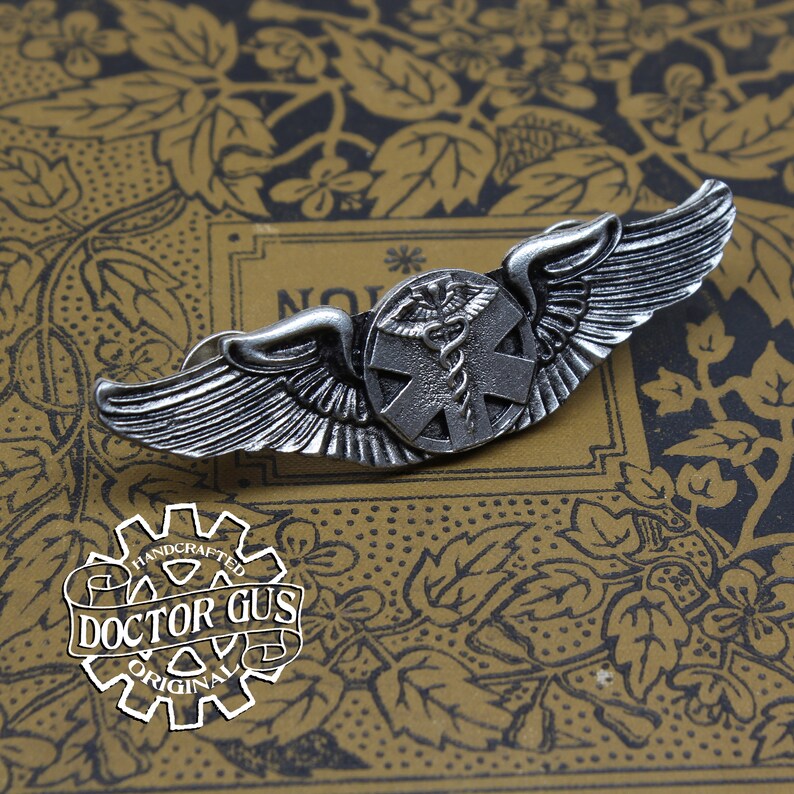 Medic Pilot Wings 3 Inches Wide Life Flight Crew Wings | Etsy