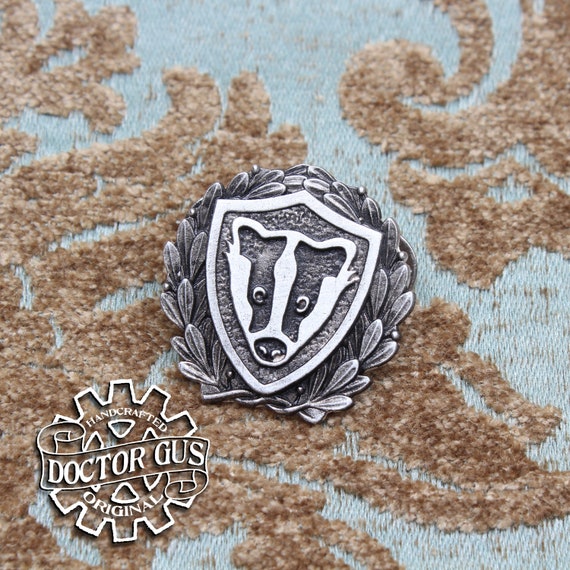 Badger Heraldic Badge Heraldry Cosplay Pin Handcrafted | Etsy