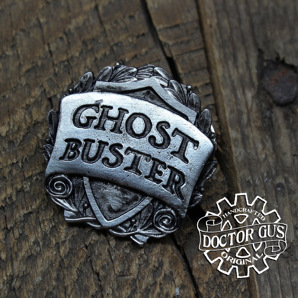 Ghost Buster Badge RPG Character Class Pin Handcrafted | Etsy