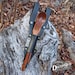 Handcrafted Leather Spoon Holster – Black – Belt-mounted Utensil Holder ...