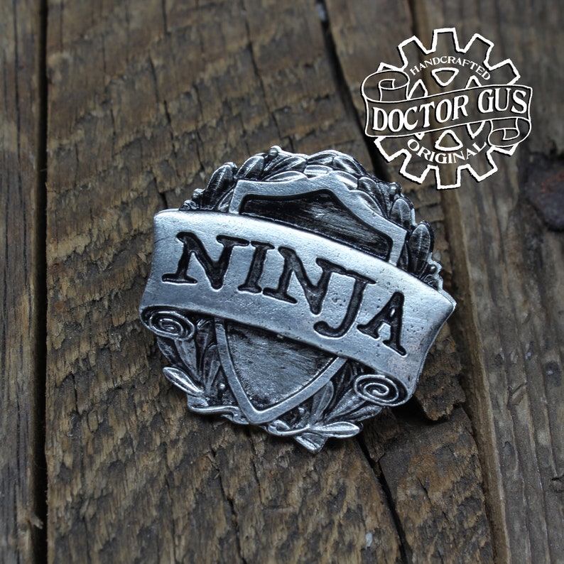 Ninja Class Badge D&D Character Class Pin Handcrafted - Etsy