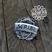 Scribe Class Badge RPG Character Class Pin Handcrafted - Etsy