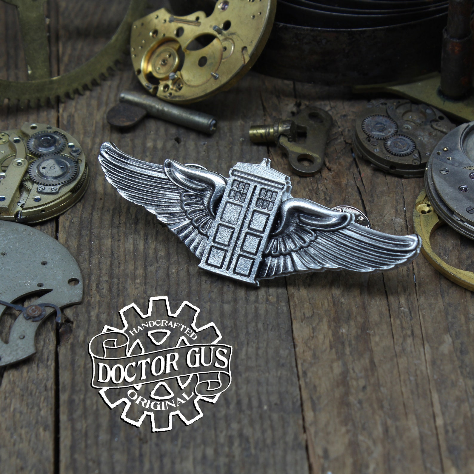Pilot Wings Time Lord Wings Large Steampunk Pilot Wings | Etsy