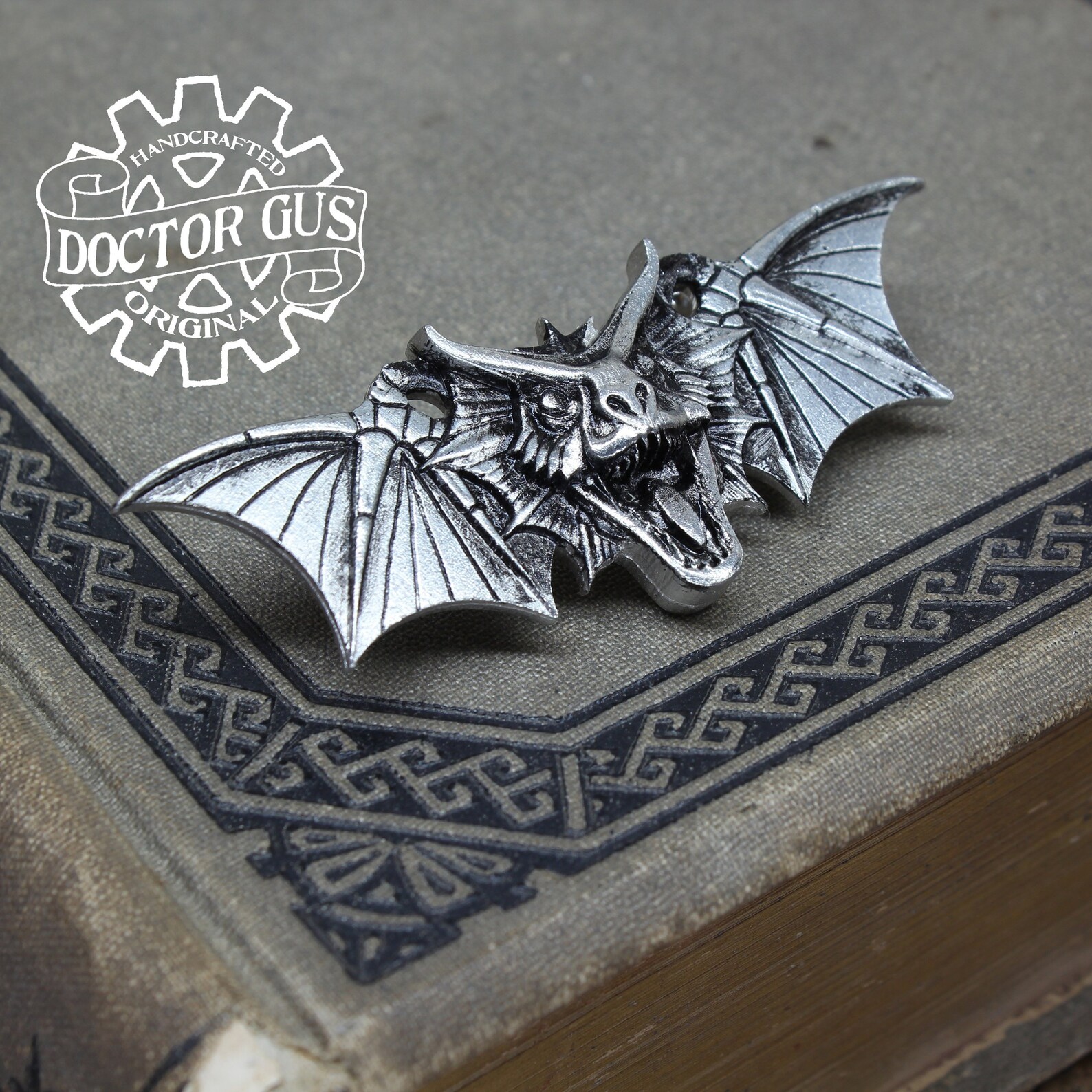 Dragon Pilot Wings Dragon Rider Badge Steampunk Pilot - Etsy