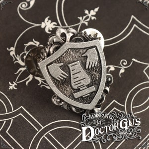 Pottery Skill Badge - LARP Cosplay Pin - Handcrafted Pewter Accessories ...