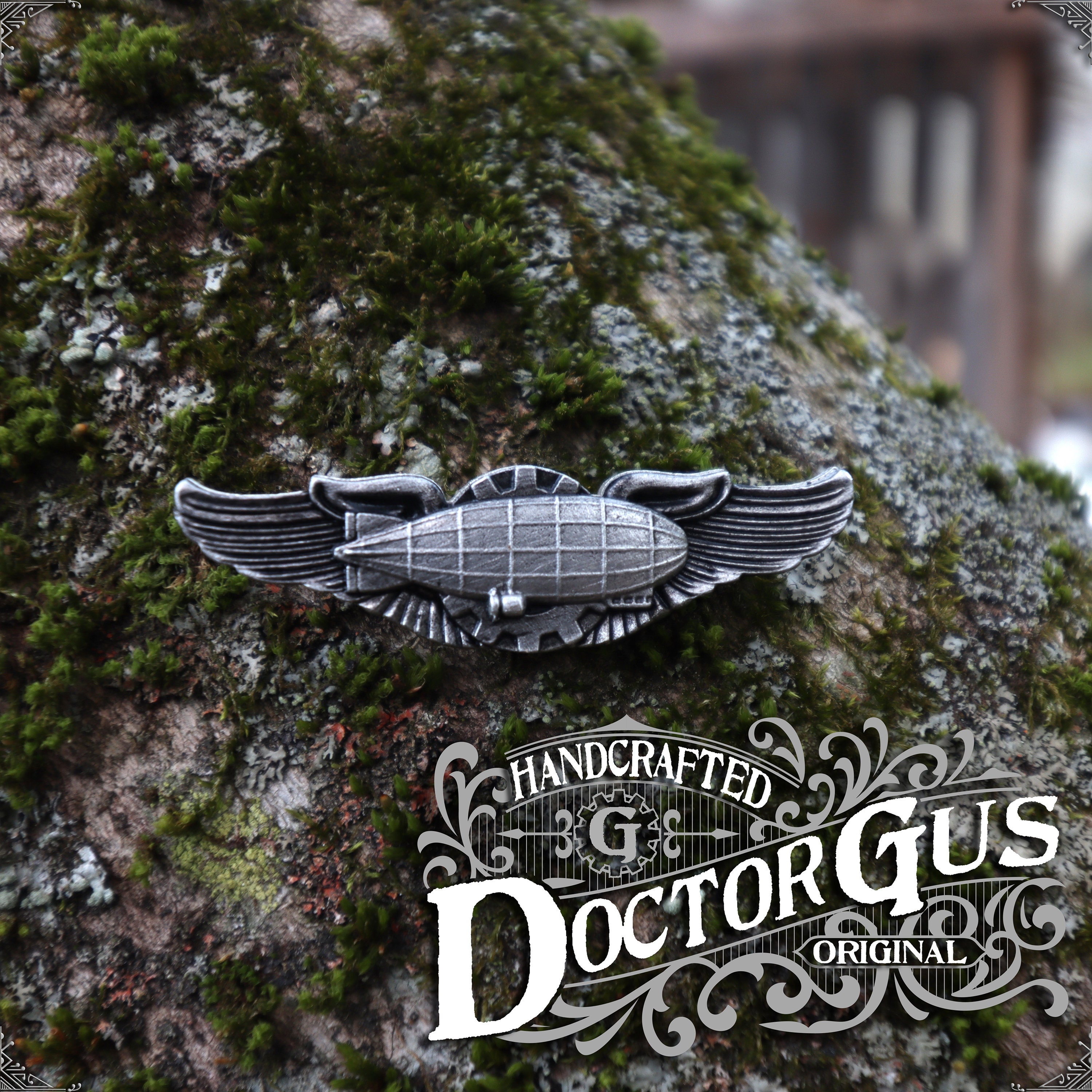 Airship Pilot Wings - Zeppelin Crew Wings - 2 Inch - Steampunk Pilot ...
