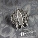 Rocketship Badge - Retro Steampunk Cosplay Pin - Handcrafted Pewter ...