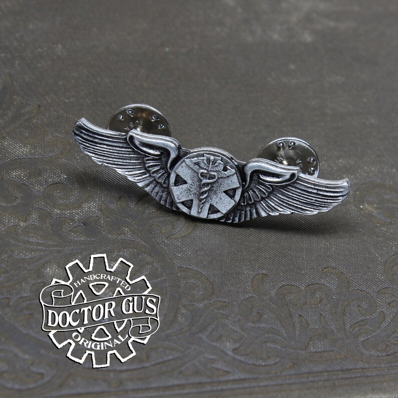 Medic Pilot Wings 2 Inch Wide Life Flight Crew Wings | Etsy