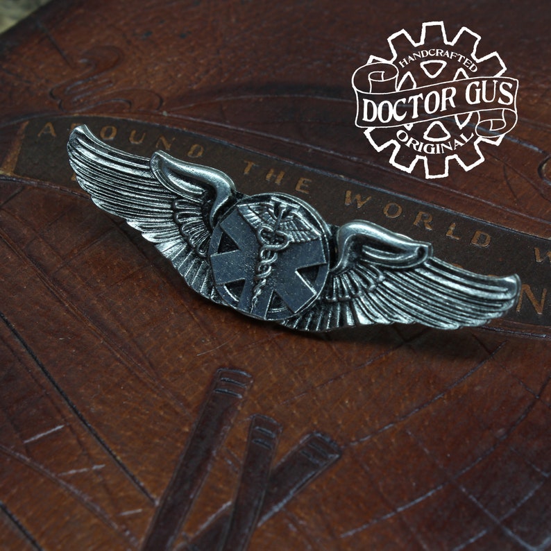 Medic Pilot Wings 3 Inches Wide Life Flight Crew Wings - Etsy