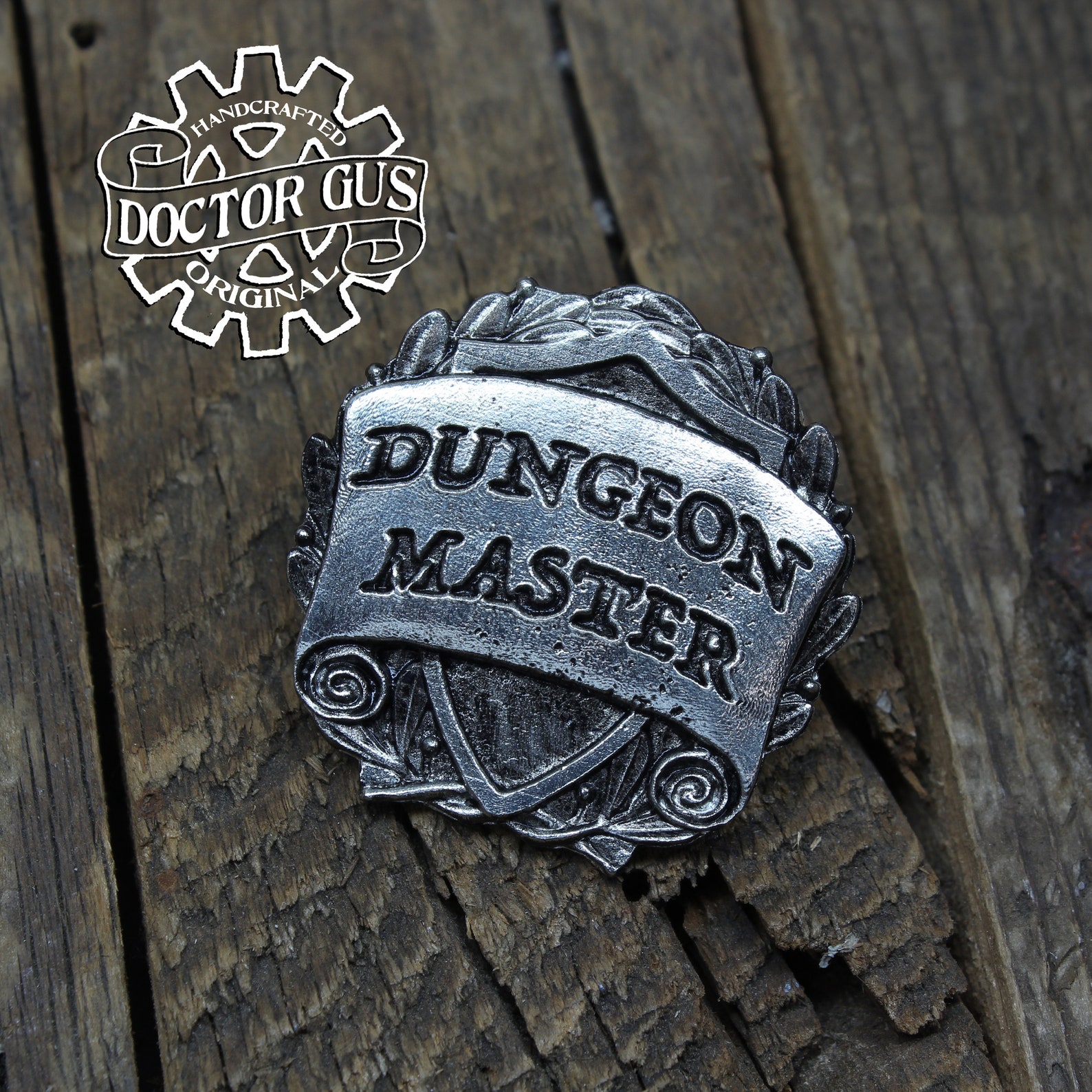Dungeon Master Badge Gaming DM Character Class Pin - Etsy