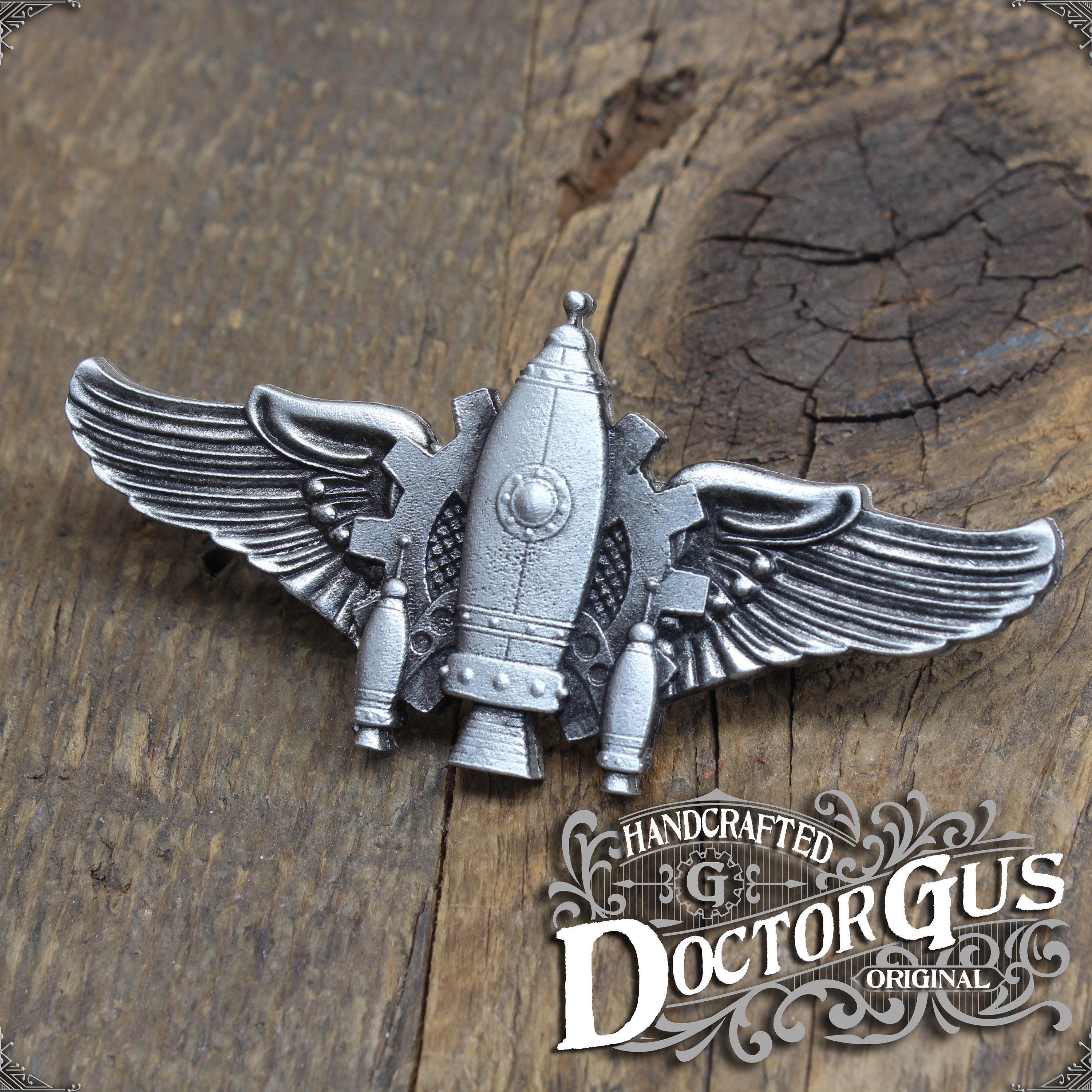 Steampunk Jetpack With Wings