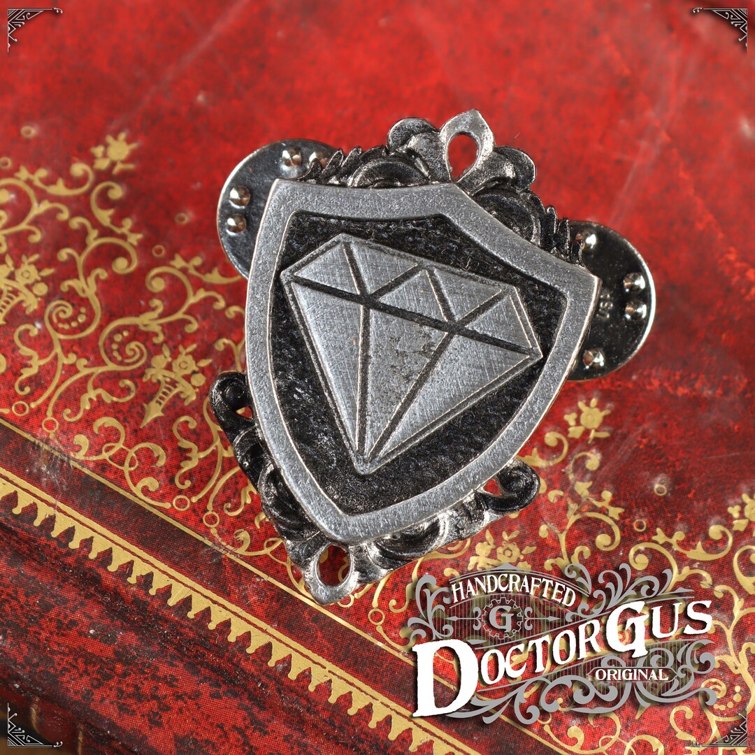 Jeweler Skill Badge - LARP Cosplay Pin - Handcrafted Pewter Accessories ...
