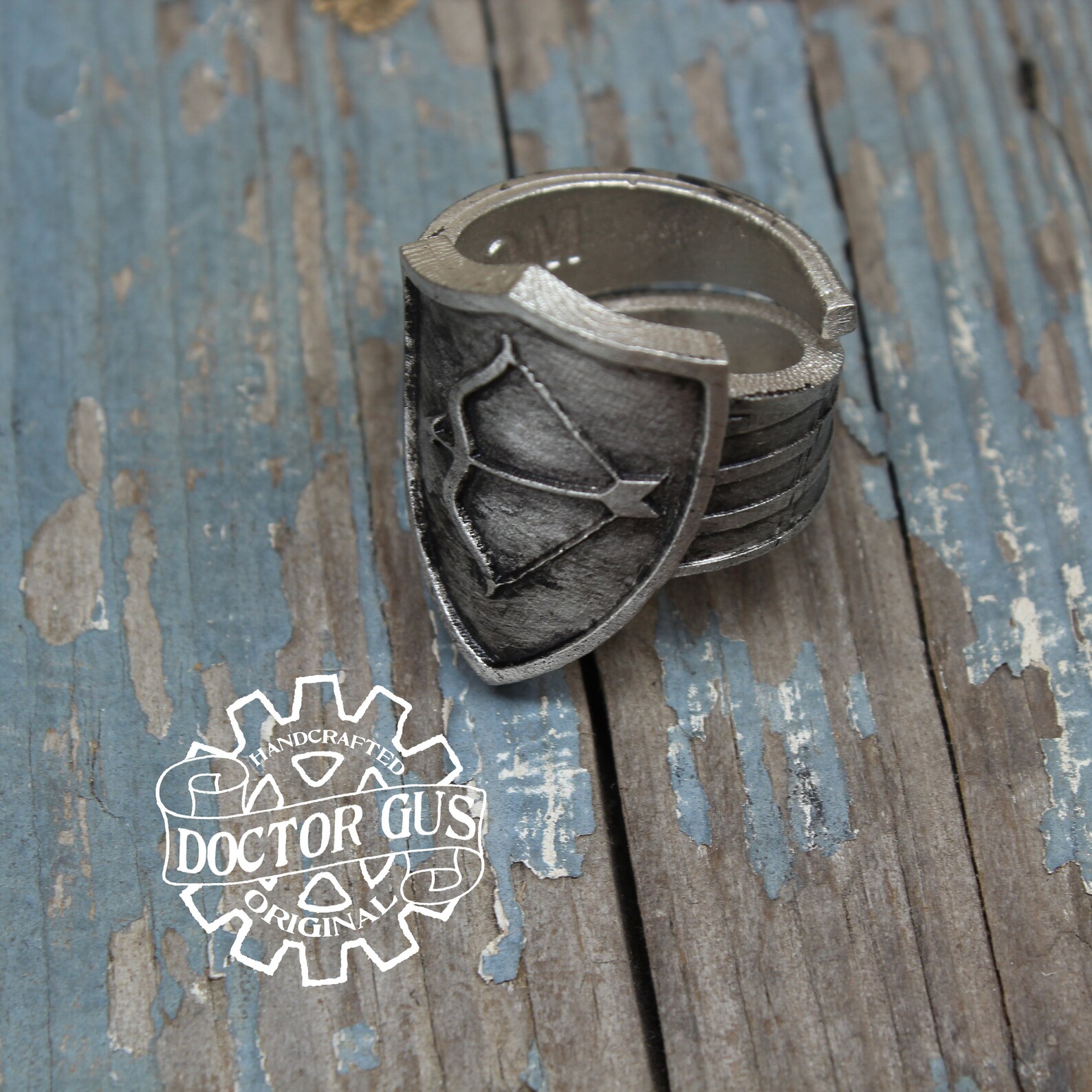 Sagittarius Ring Adjustable Handcrafted by Doctor Gus Unisex Adjustable ...