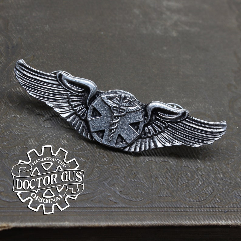 Medic Pilot Wings 3 Inches Wide Life Flight Crew Wings | Etsy