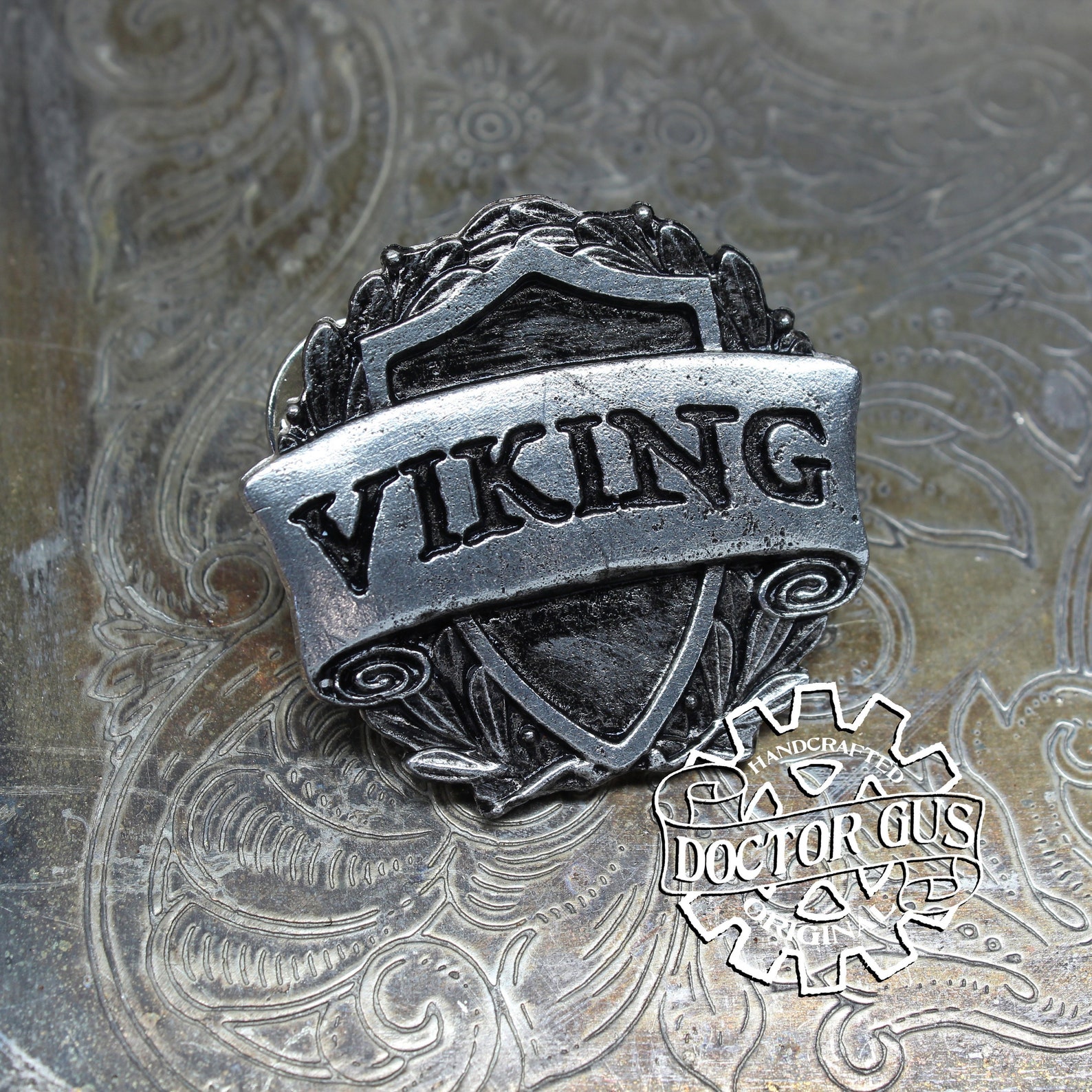 Viking Class Badge RPG Character Class Pin Handcrafted - Etsy