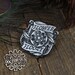 Flower Floozy Badge - Pewter Pin - Handcrafted Accessories by Doctor ...