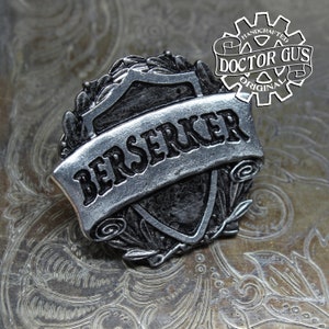 Berserker Class Badge RPG Character Class Pin Handcrafted - Etsy