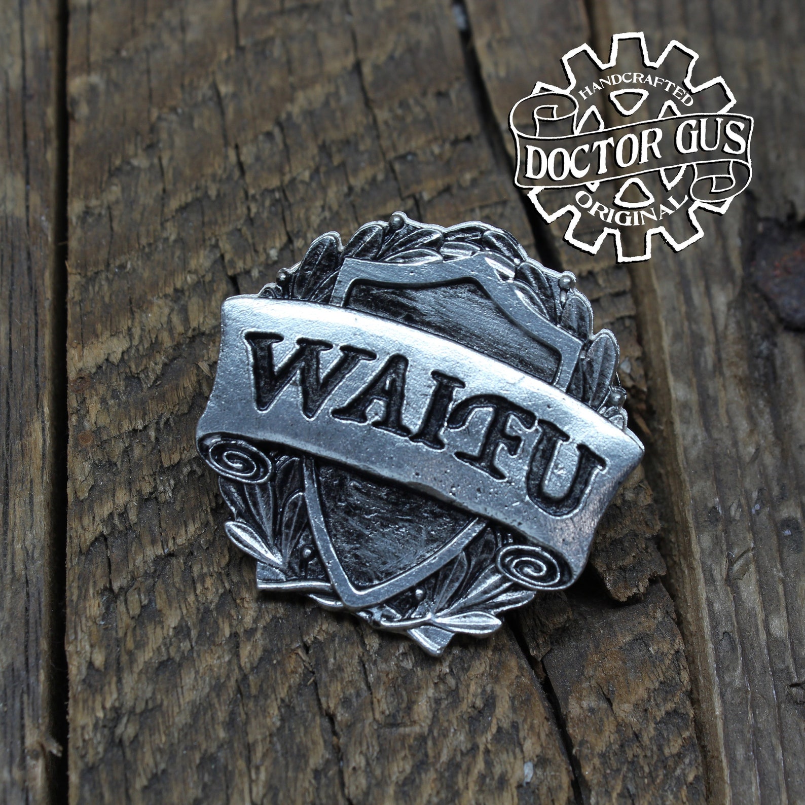 Waifu Class Badge - RPG Character Class Pin - Handcrafted Pewter ...