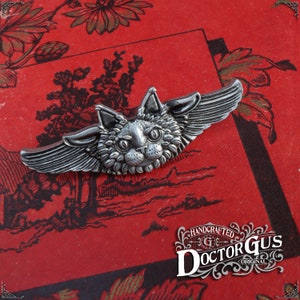 Sky Cat Pilot Wings - Navigator Wings - Steampunk Pilot Wings - Doctor ...
