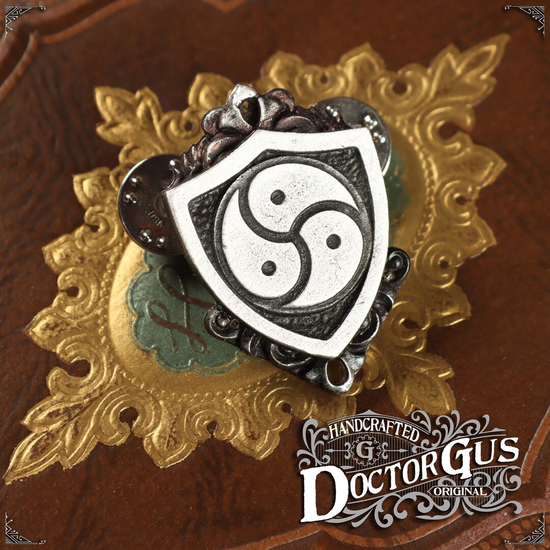 Kink Skill Badge - LARP Cosplay Pin - Handcrafted Pewter Accessories by ...