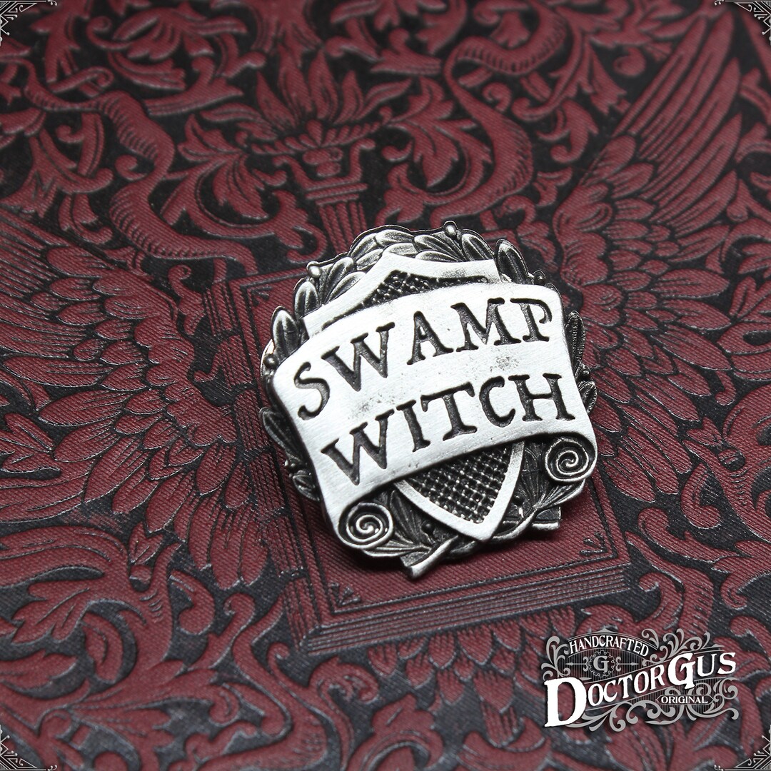 Swamp Witch Class Badge RPG Character Class Pin Handcrafted Pewter ...