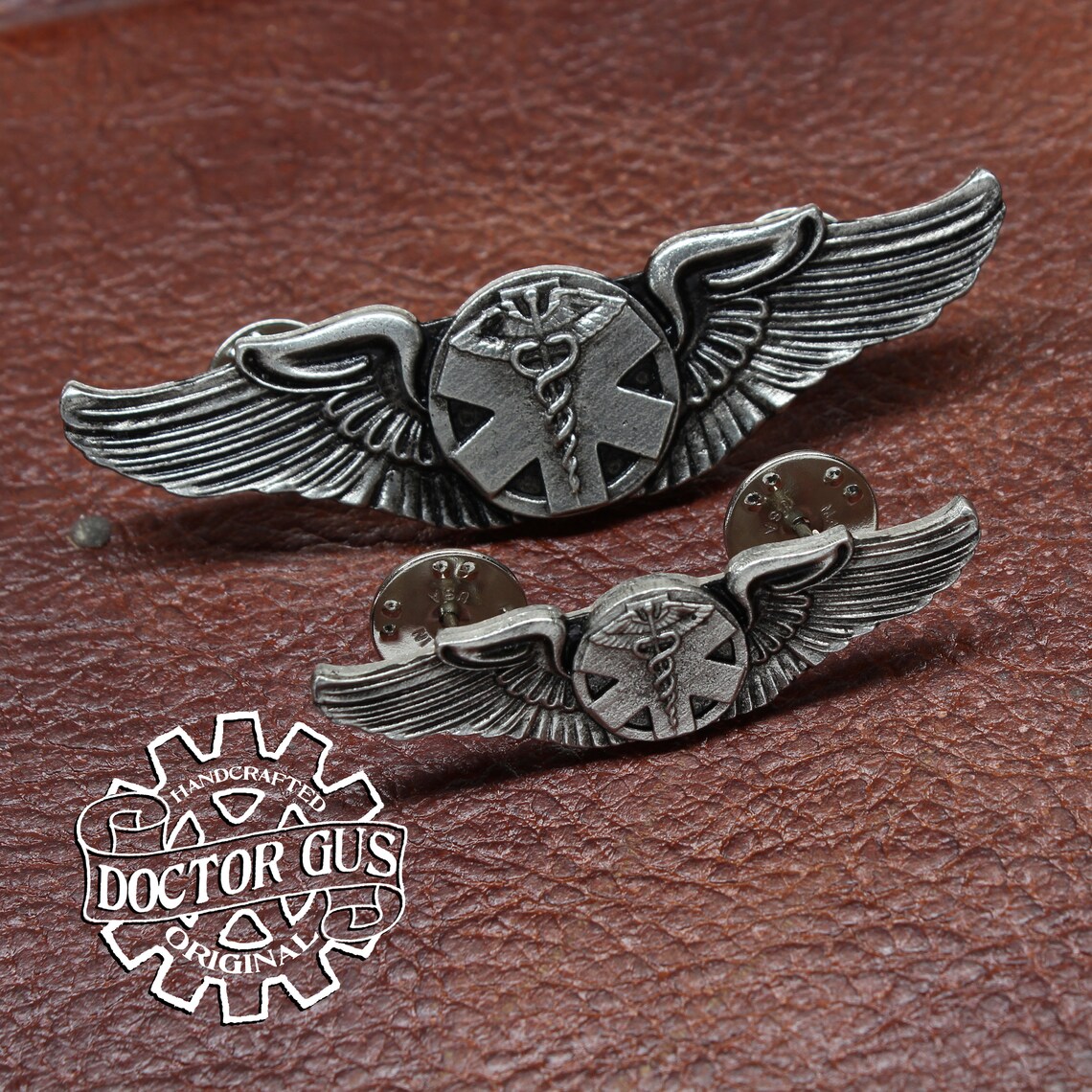 Medic Pilot Wings 2 Inch Wide Life Flight Crew Wings | Etsy