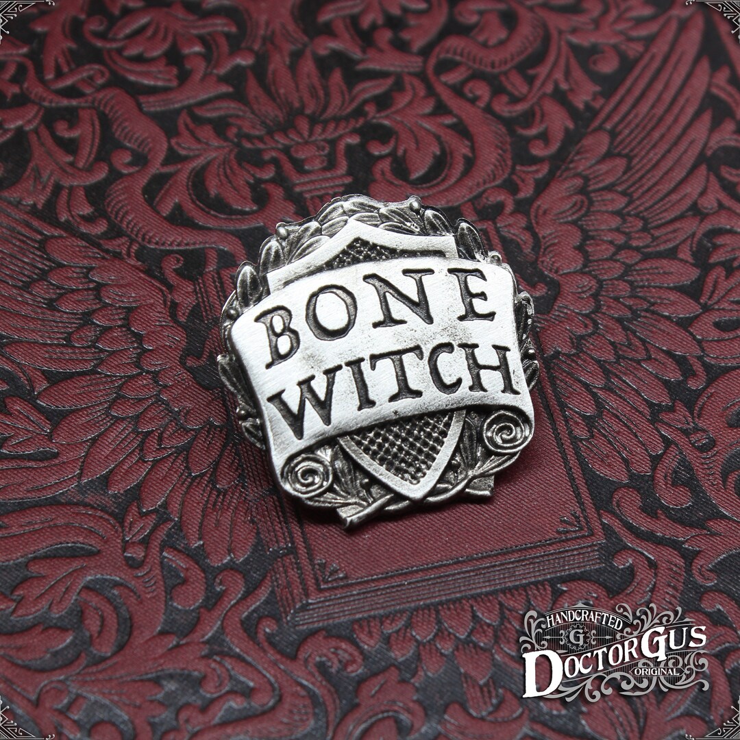 Bone Witch Class Badge - RPG Character Class Pin - Handcrafted Pewter ...