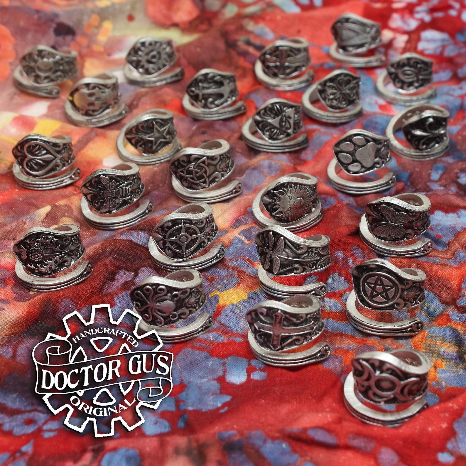 Harp Ring Adjustable Wrap Style Handcrafted by Doctor | Etsy