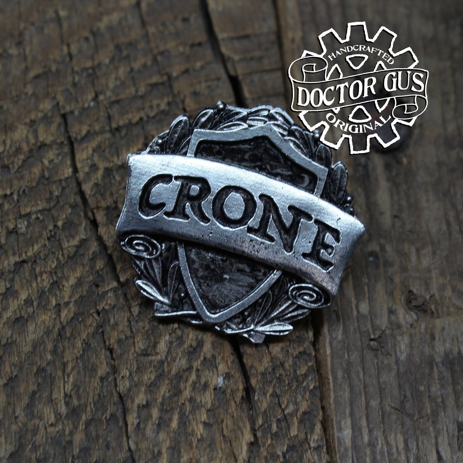 Crone Class Badge RPG Character Class Pin Handcrafted | Etsy