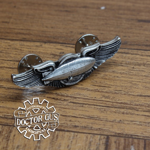 Airship Pilot Wings Zeppelin Crew Wings 2 Inch Steampunk | Etsy