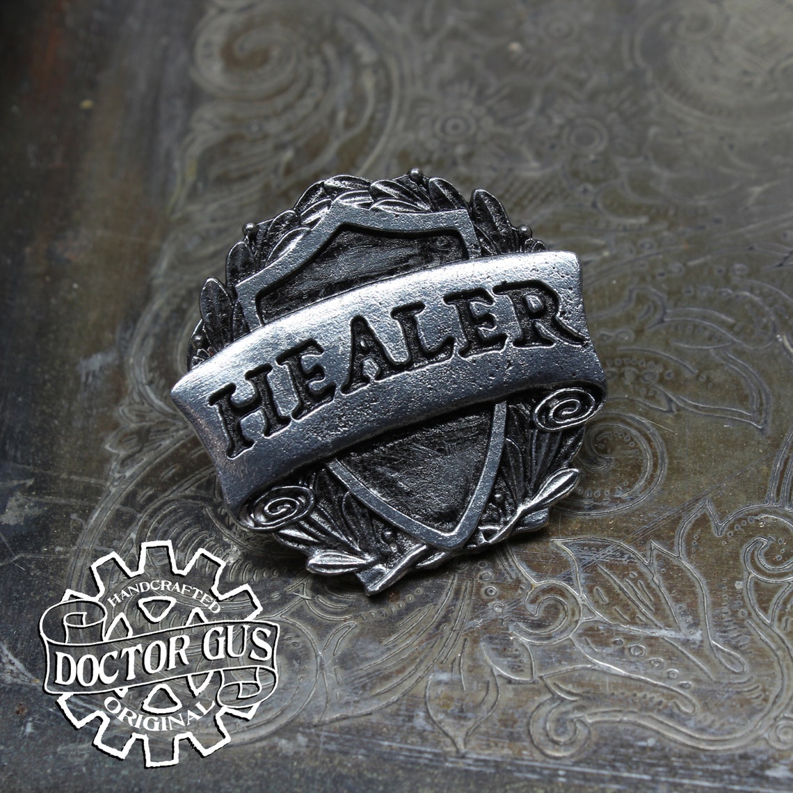 Healer Class Badge RPG Character Class Pin Handcrafted | Etsy