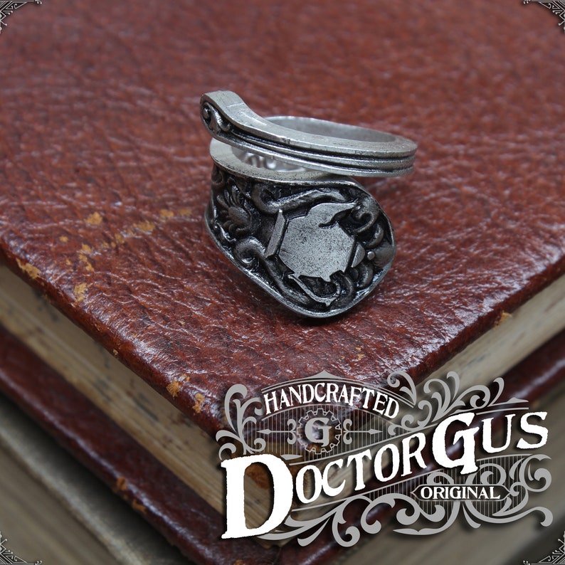 Teapot Ring - Adjustable - Wrap Style - Handcrafted by Doctor Gus ...