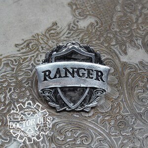 Ranger Class Badge - RPG Character Class Pin - Handcrafted Pewter ...