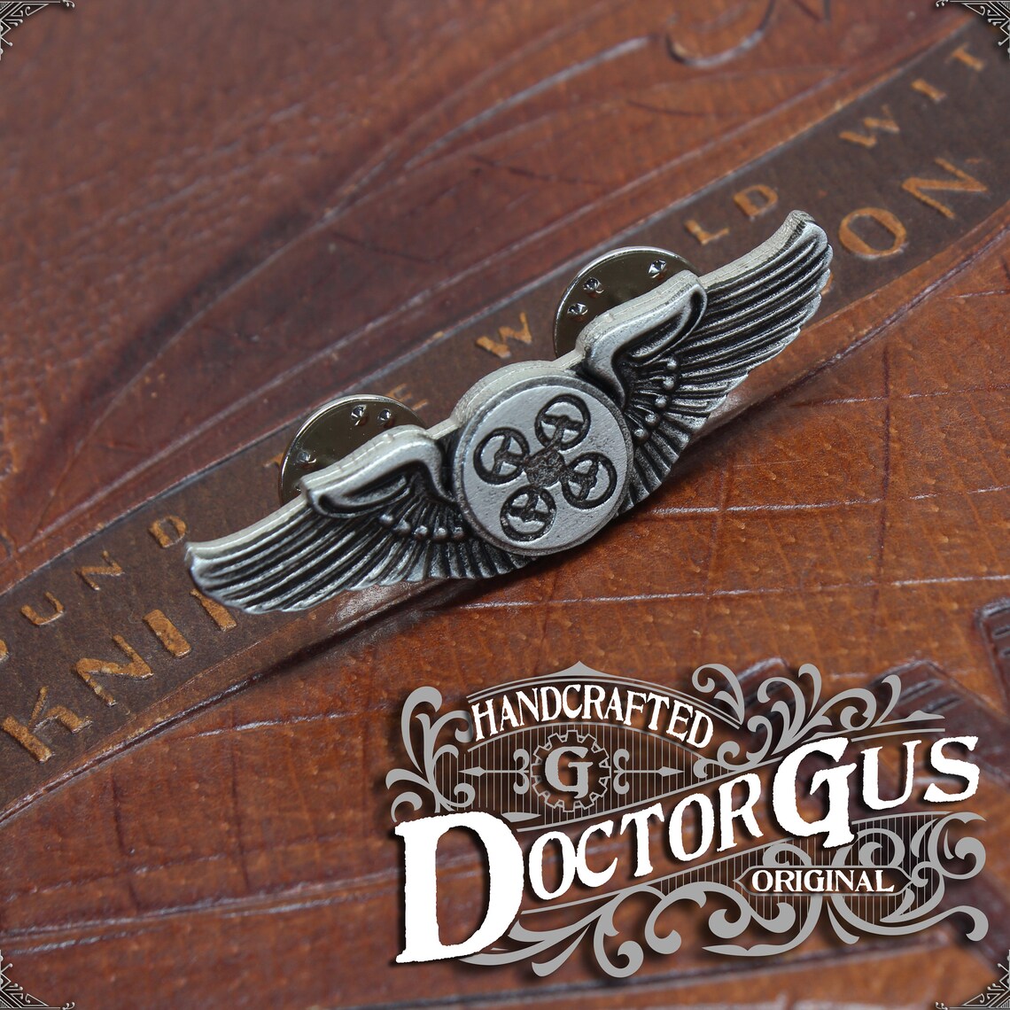 Drone Pilot Wings - UAV Operator Wings - 2 Inches Wide - Multirotor ...