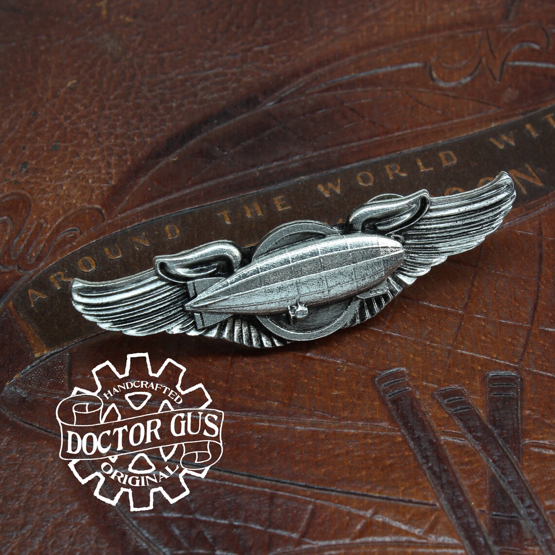 Airship Pilot Wings Zeppelin Crew Wings Large Steampunk | Etsy