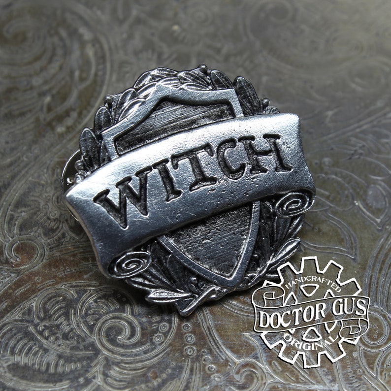 Witch Class Badge RPG Character Class Pin Handcrafted | Etsy