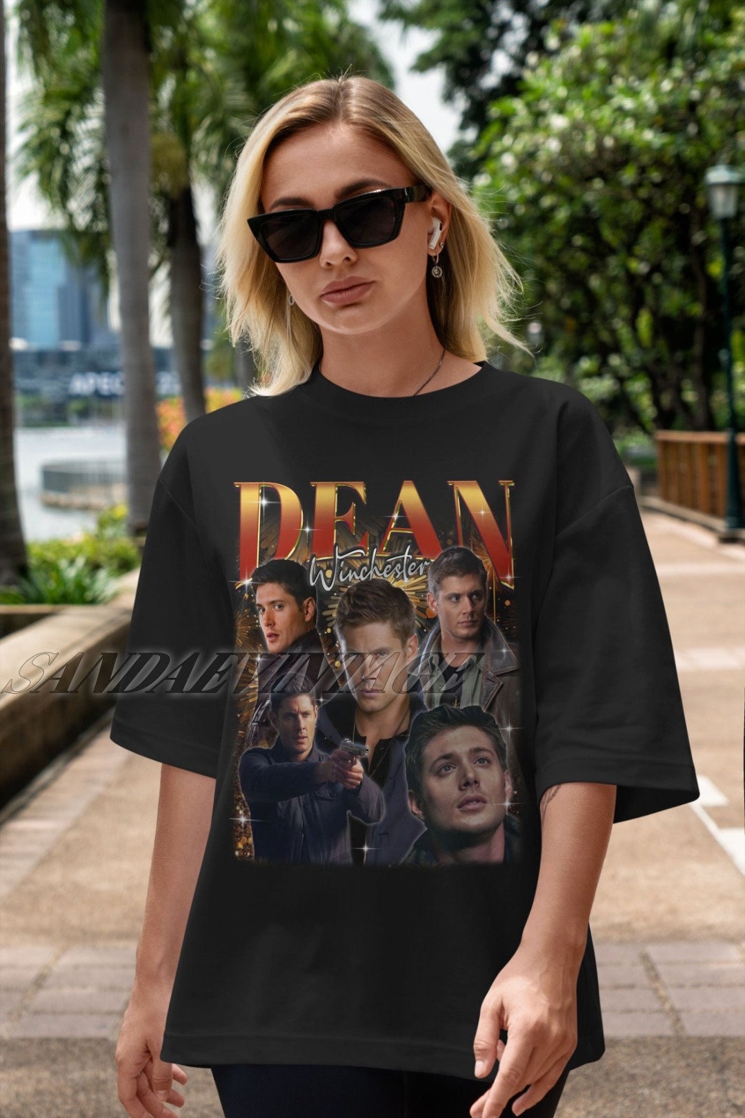 Limited Dean Winchester Vintage T-shirt, Gift for Women and Man Unisex ...