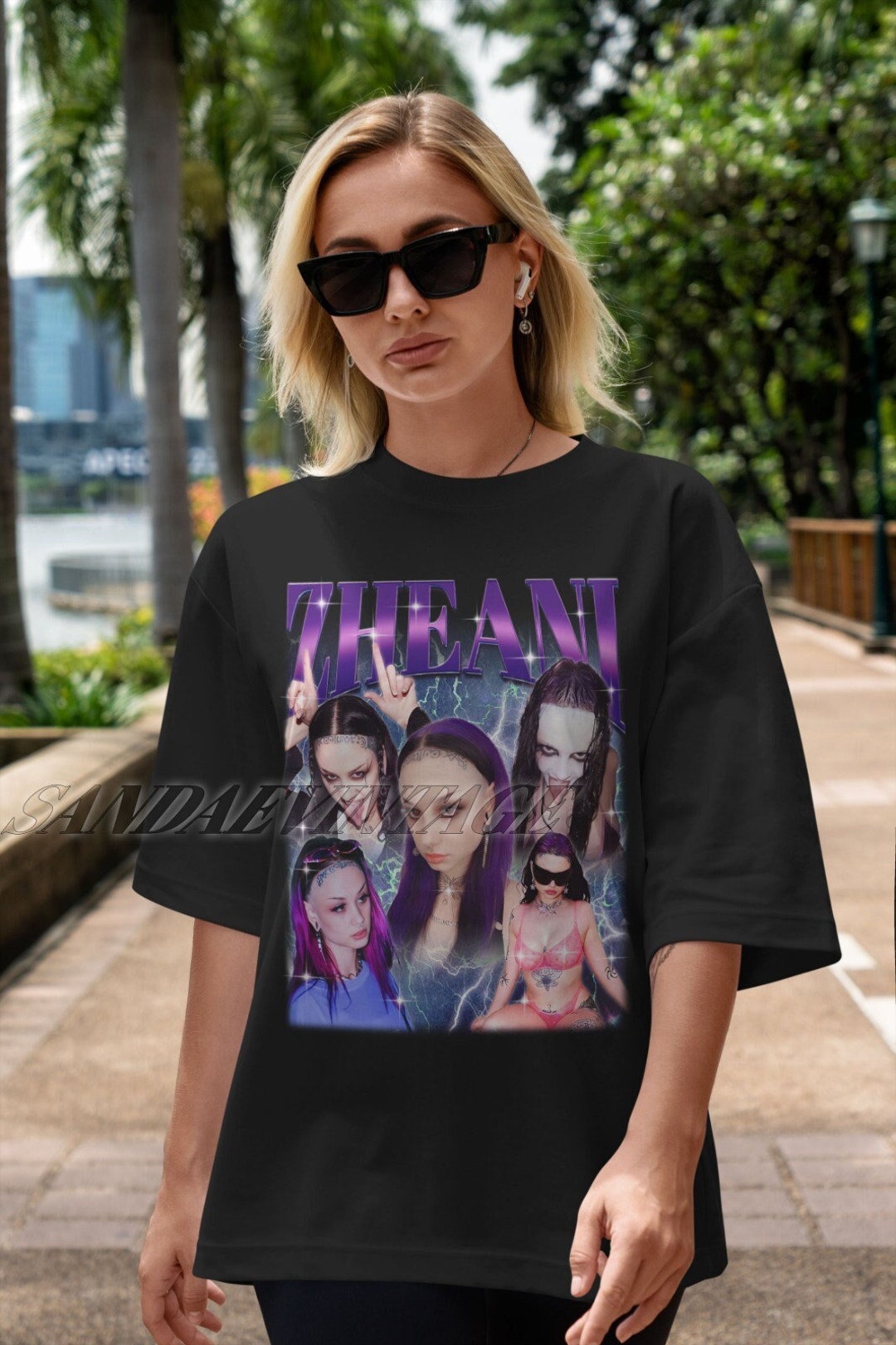 Limited Zheani Vintage T-shirt, Zheani Fan Tees, Zheani Homage Tshirt ...