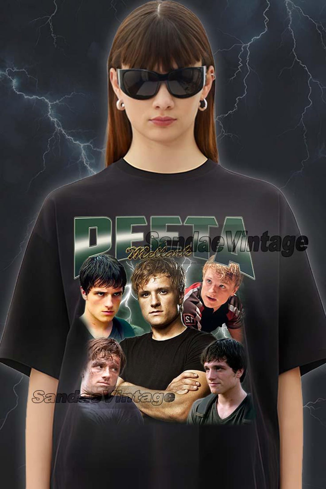Peeta Mellark Retro Shirt, Peeta Mellark T-shirt, Peeta Mellark Fan ...