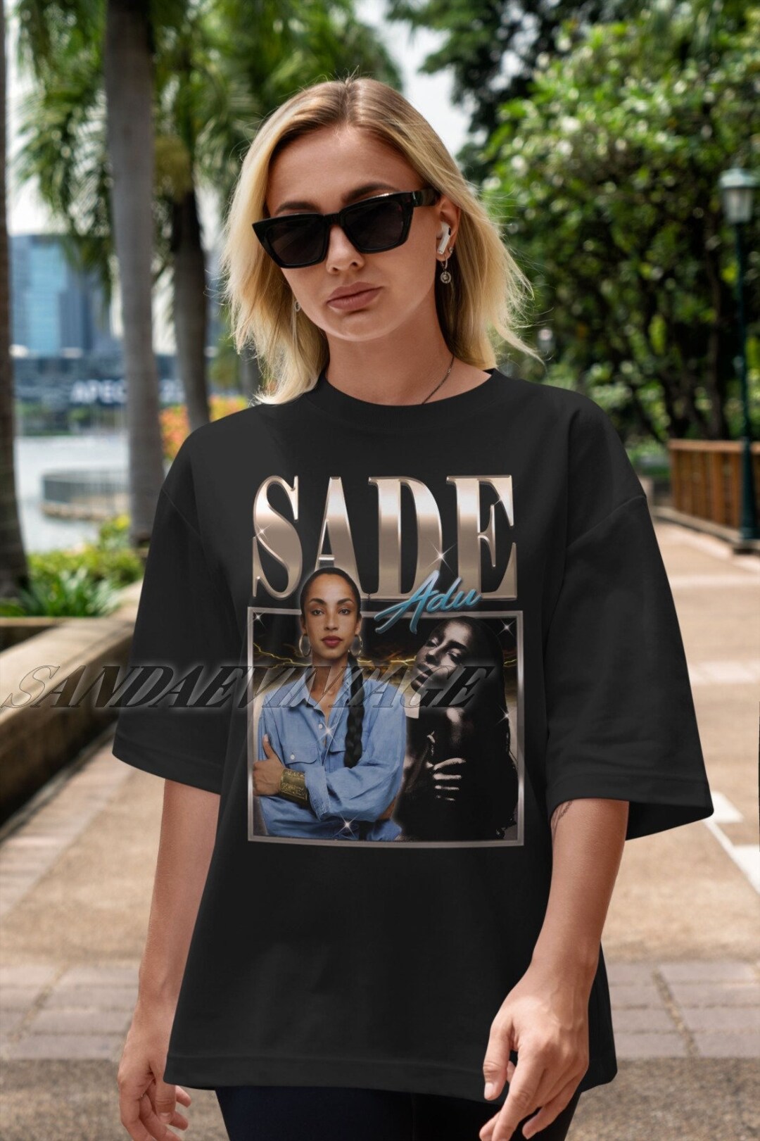 Sade Adu Vintage T-shirt, Sade Adu Bootleg Tees, Sade Adu Fans Gifts ...