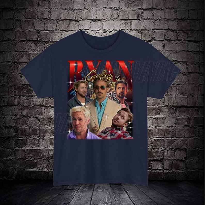 Limited Ryan Gosling Vintage Tshirt, Ryan Gosling Homage Tees, Ryan ...