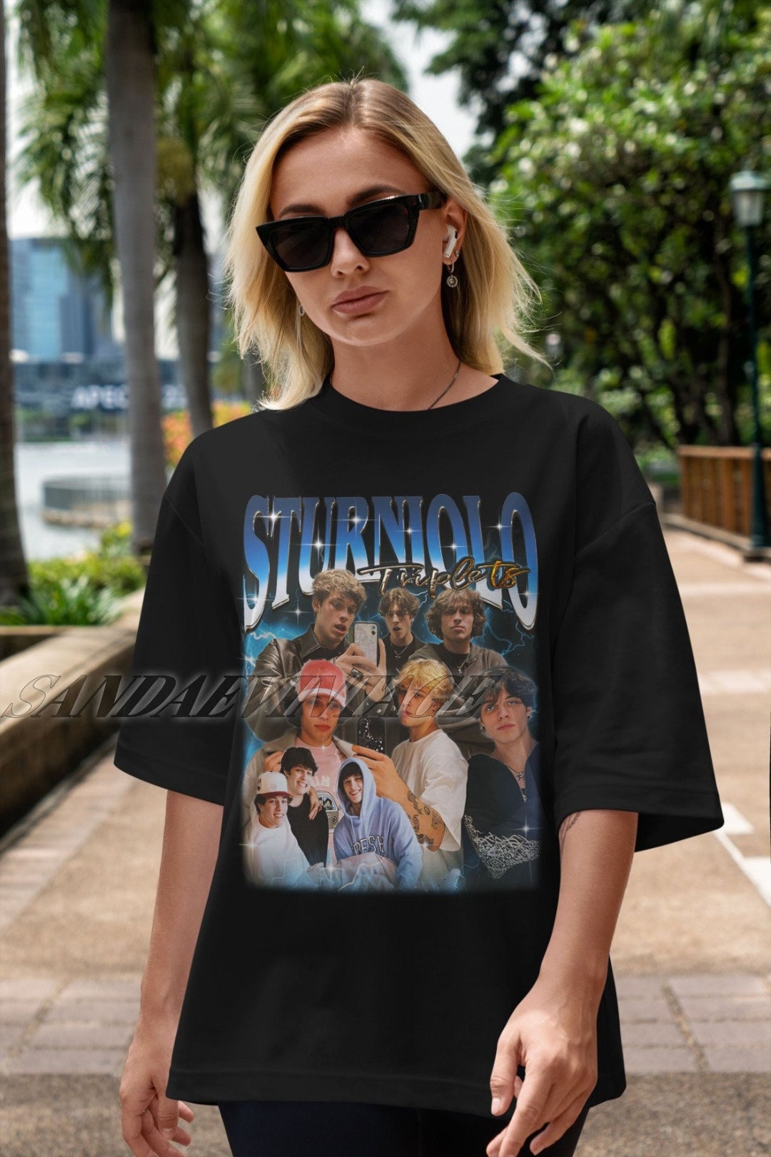 Limited Sturniolo Triplets Vintage T-shirt, Sturniolo Triplets Fan Tees ...