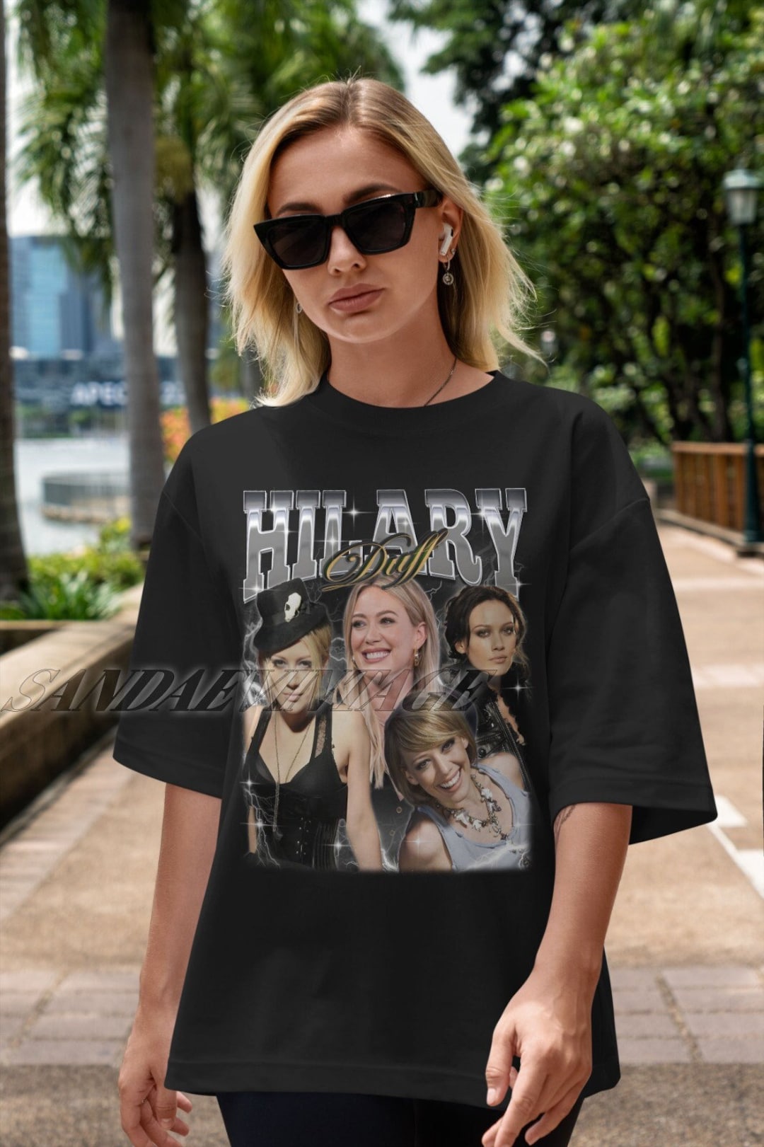 Hilary Duff Vintage Unisex Shirt, Retro Hilary Duff 90s Shirt, Hilary ...