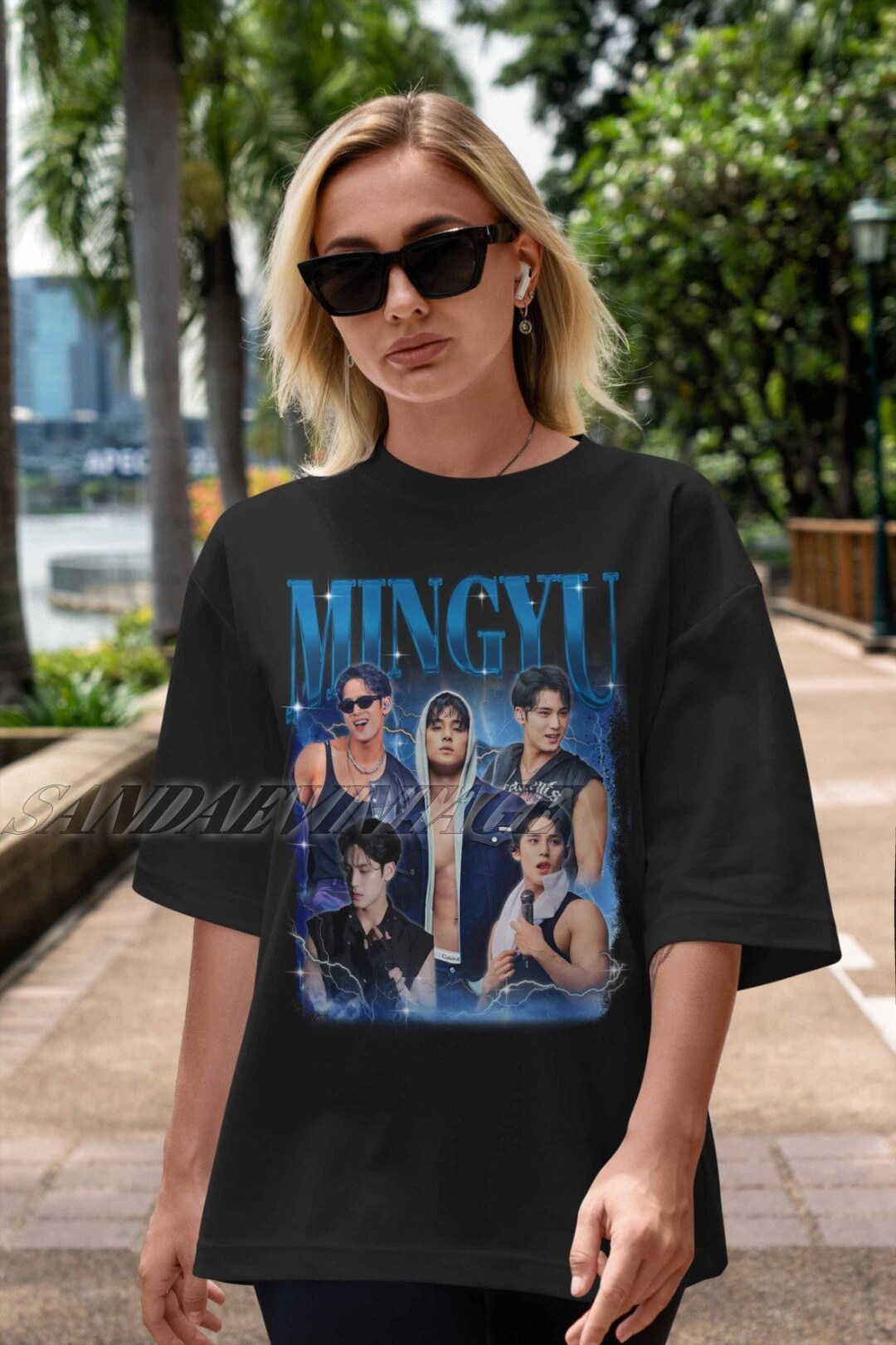 Limited Mingyu Seventeen Kpop Tshirt Vintage Unisex Shirt, Mingyu Fan ...