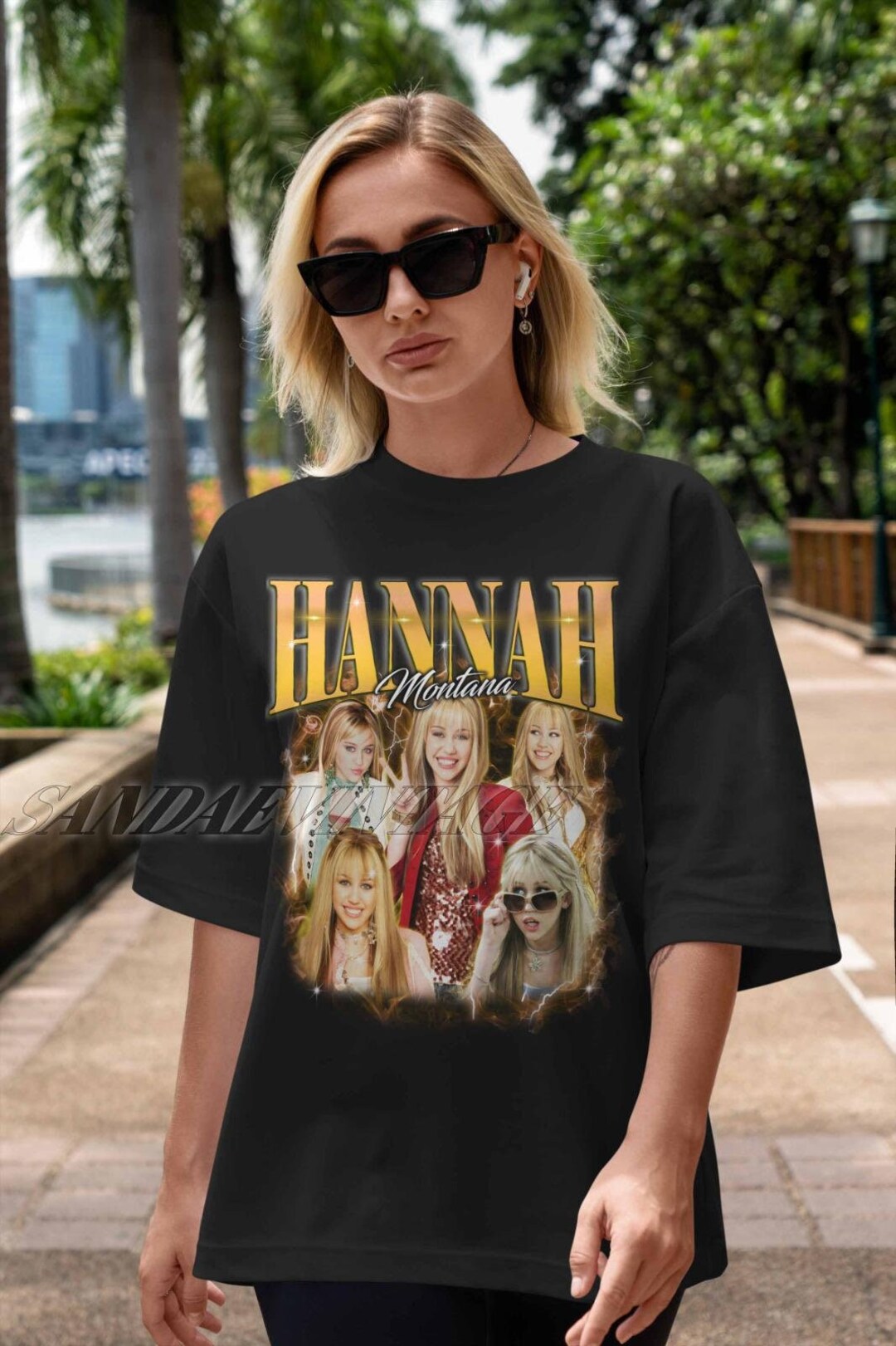 Retro Hannah Montana 90s Shirt, Hannah Montana Vintage T-shirt, Hannah ...