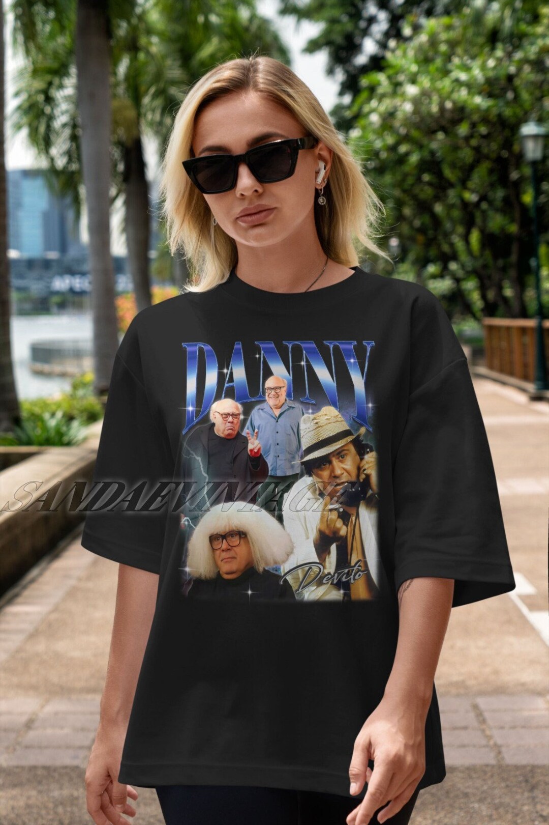 Danny Devito 90's Bootleg T-shirt, Limited Danny Devito Vintage T-shirt ...