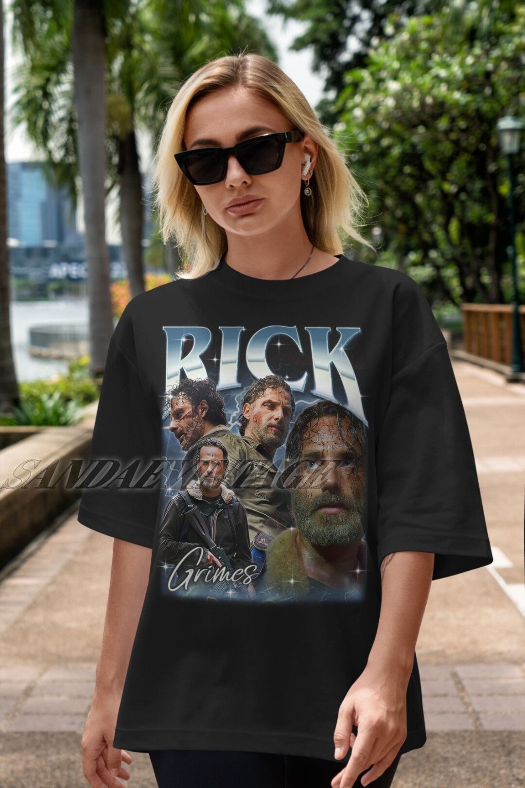 Vintage Rick Grimes Shirt for Unisex | Gift for Women and Man | Rick ...