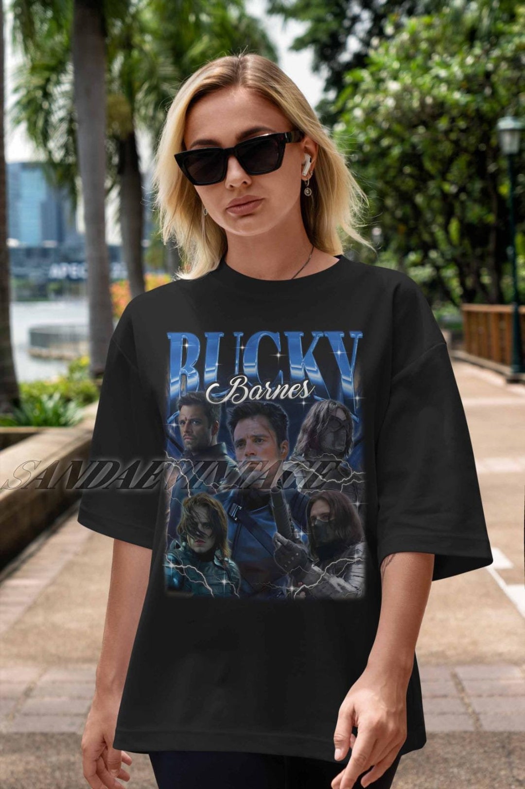 Limited Bucky Barnes Vintage T-shirt, Bucky Barnes Retro 90s Shirt ...