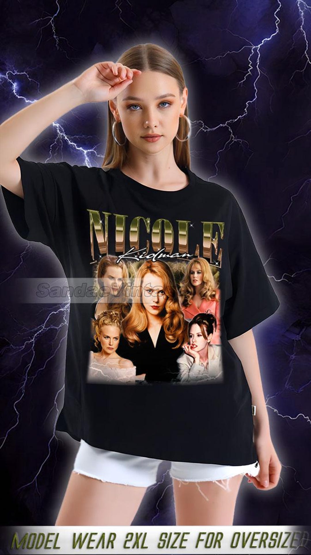 Retro Nicole Kidman Shirt, Nicole Kidman Fan Tees, Nicole Kidman T-shirt, Nicole Kidman ...