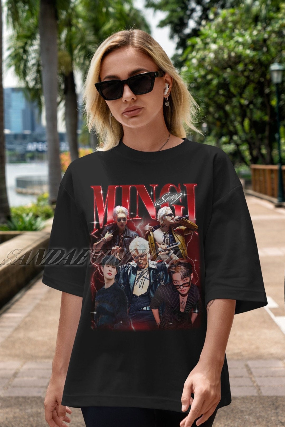 Limited Mingi Kpop Tshirt Vintage Unisex Shirt, Mingi Fan Tees, Mingi ...